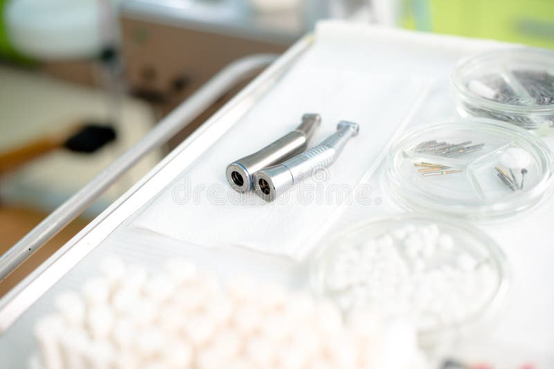 Dentist table with tools stock image. Image of horizontal - 115288187