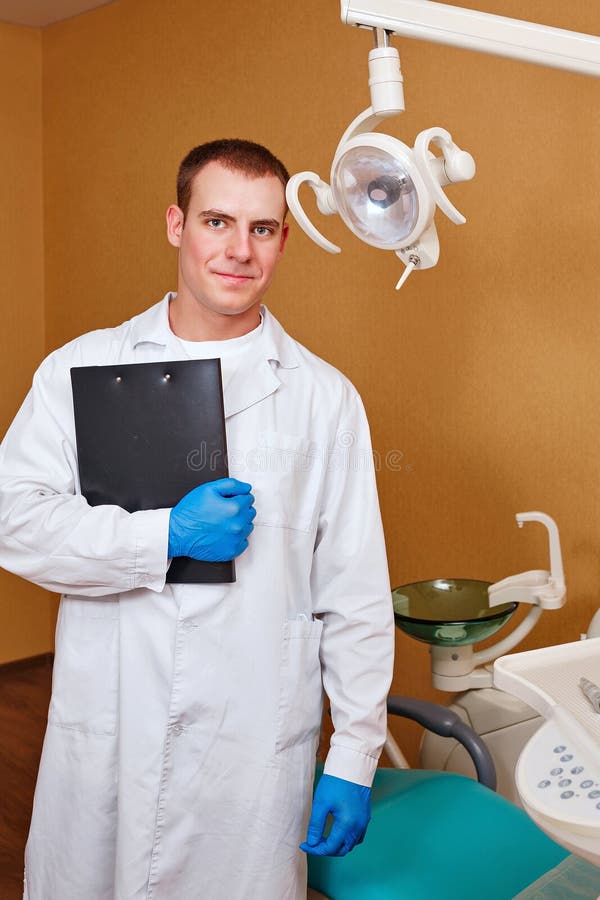 Dentist at work stock photo. Image of occupation, body - 42245518
