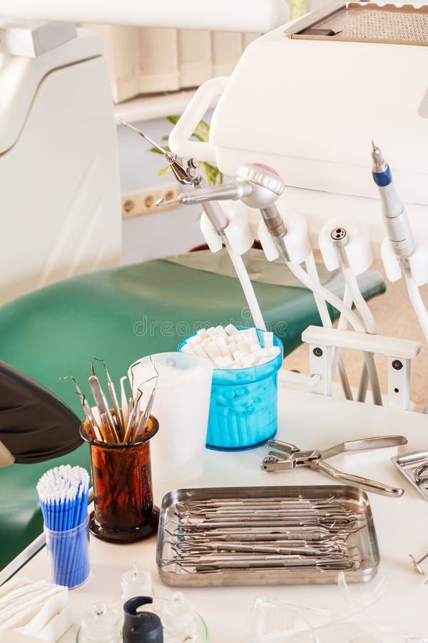 Dentist workplace stock photo. Image of dental, hygiene - 57898868