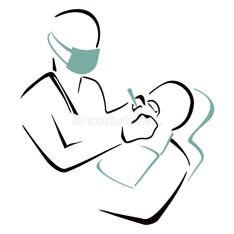 Caducée, Symbole Des Dentistes Illustration Stock - Illustration du ...