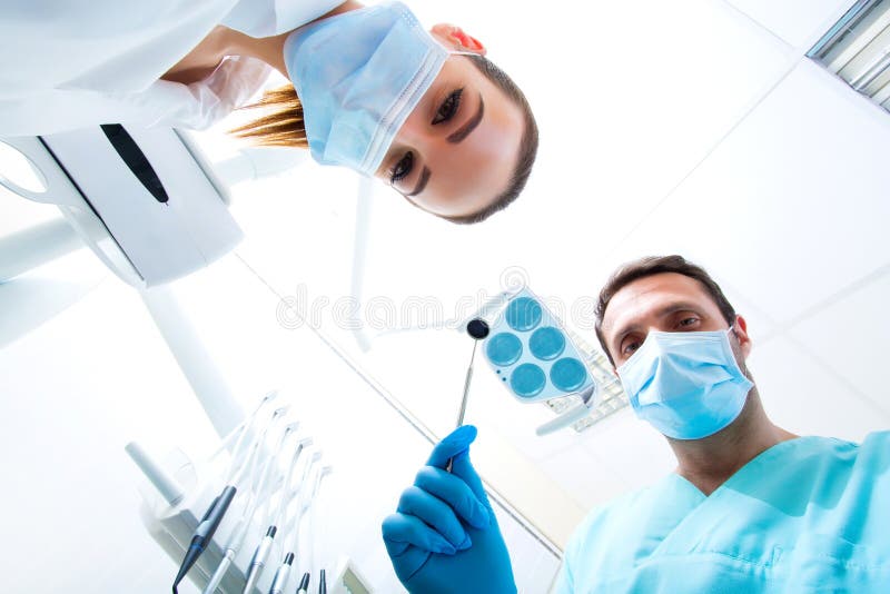 Dentists Inspection stock image. Image of doctor, inspection - 77911557