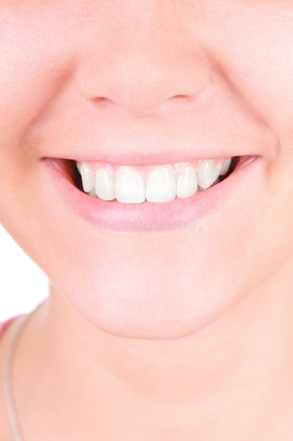 Dents Blanchissant. Soin Dentaire Photo stock - Image du beau, peau ...