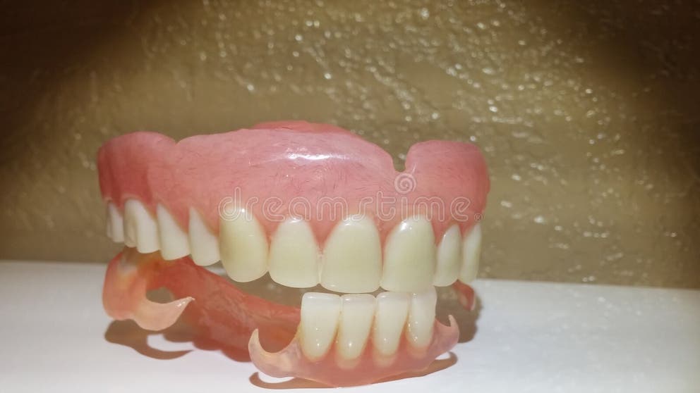 Dentures stock photo. Image of full, dentist, upper, dentures - 50069032