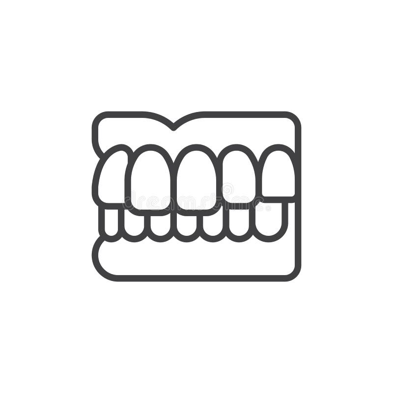 Logo False Teeth Dentistry Stock Illustrations – 56 Logo False Teeth ...