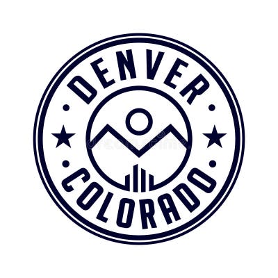 Denver Colorado Logo. Vector and Illustration. Stock Vector ...