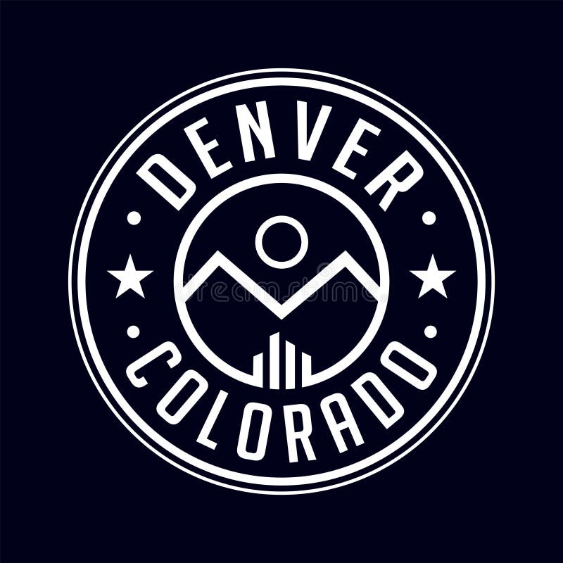 Denver Colorado Logo. Vector and Illustration. Stock Vector ...