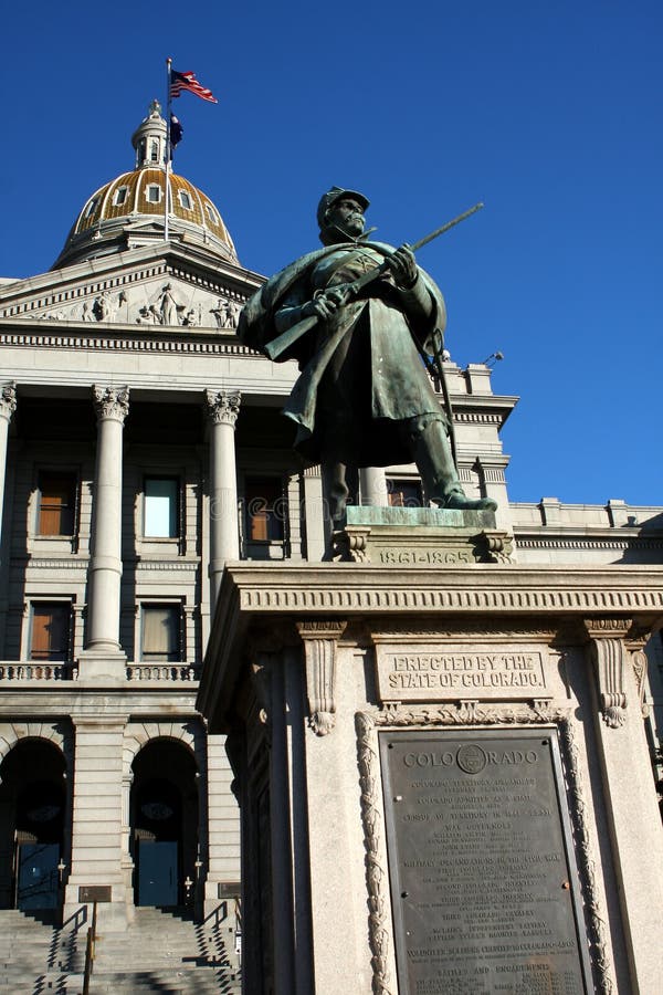 Denver Capitol building stock image. Image of gold, building - 12032789