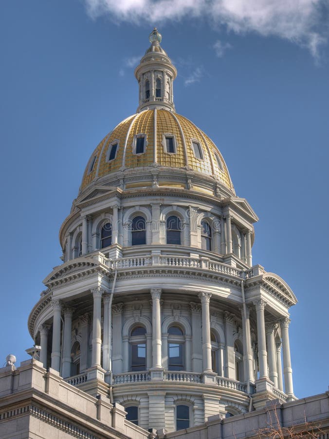 Denver Capitol Building Dome Stock Photo - Image of presidential ...