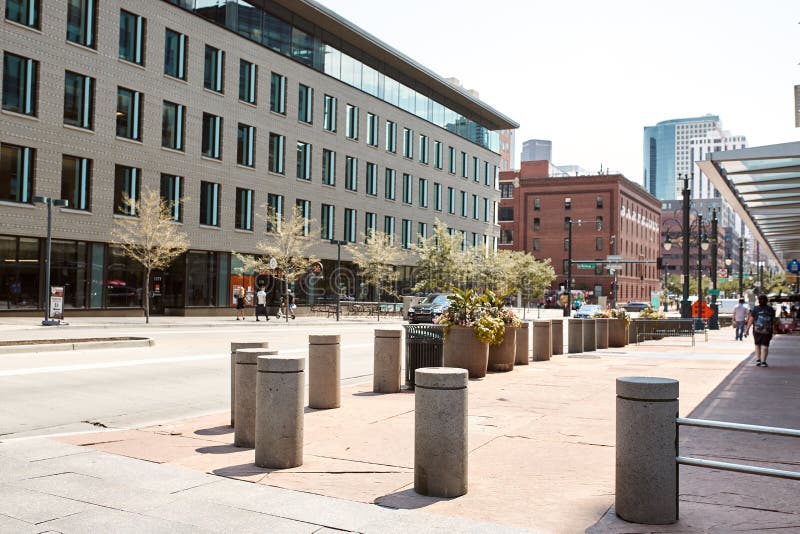Spring in Downtown Denver editorial photography. Image of landmark ...
