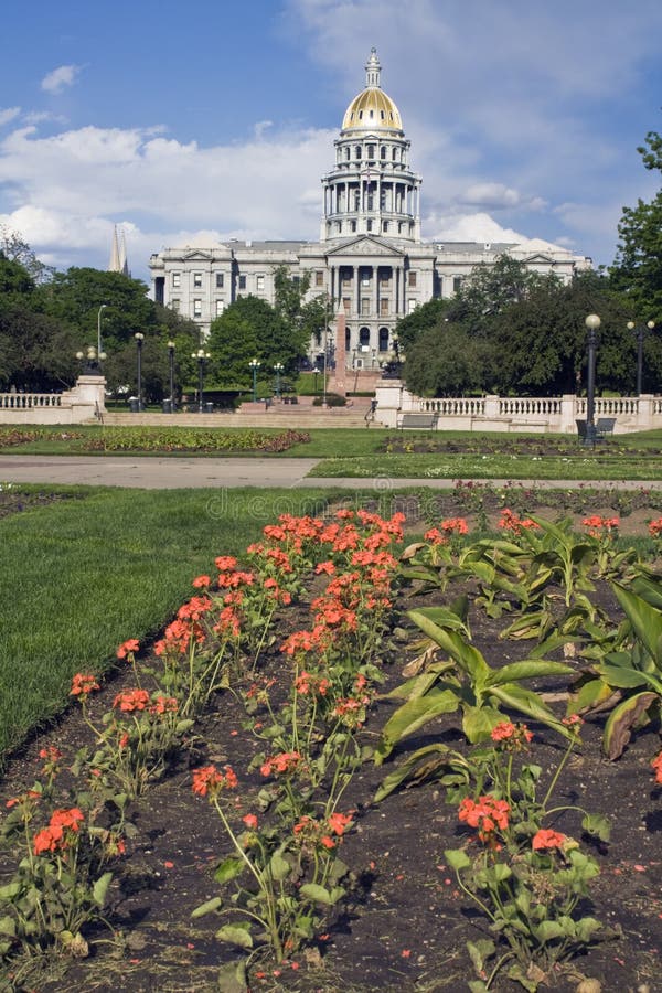 Denver, Colorado - Capitólio Do Estado Imagem de Stock - Imagem de ...