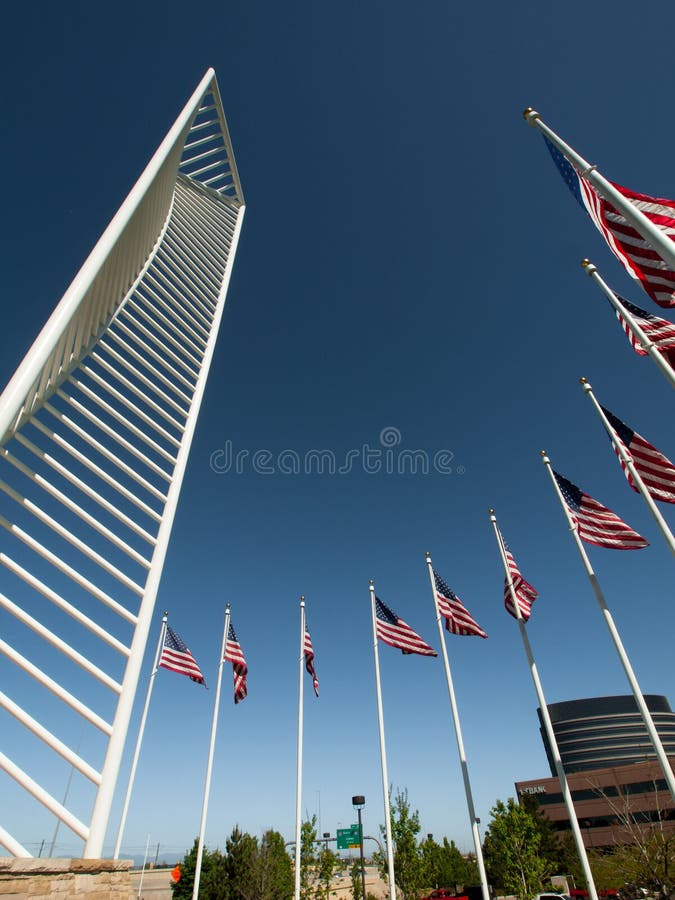 Denver Tech Center Monument Editorial Stock Image - Image of freedom ...