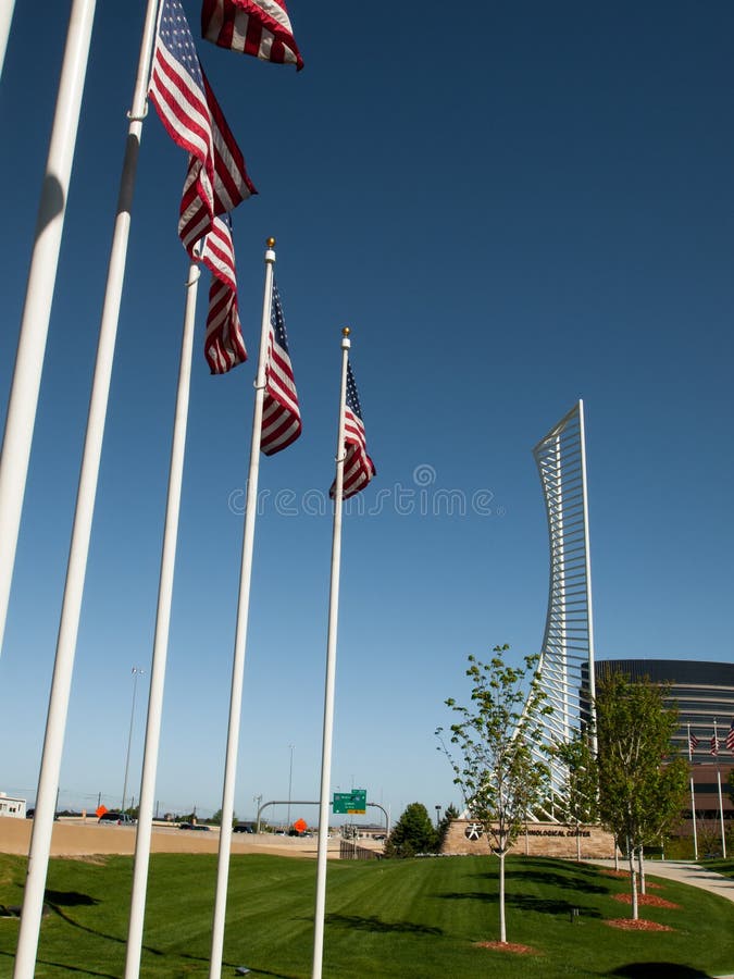 Denver Tech Center Monument Editorial Photo - Image of patriotism ...