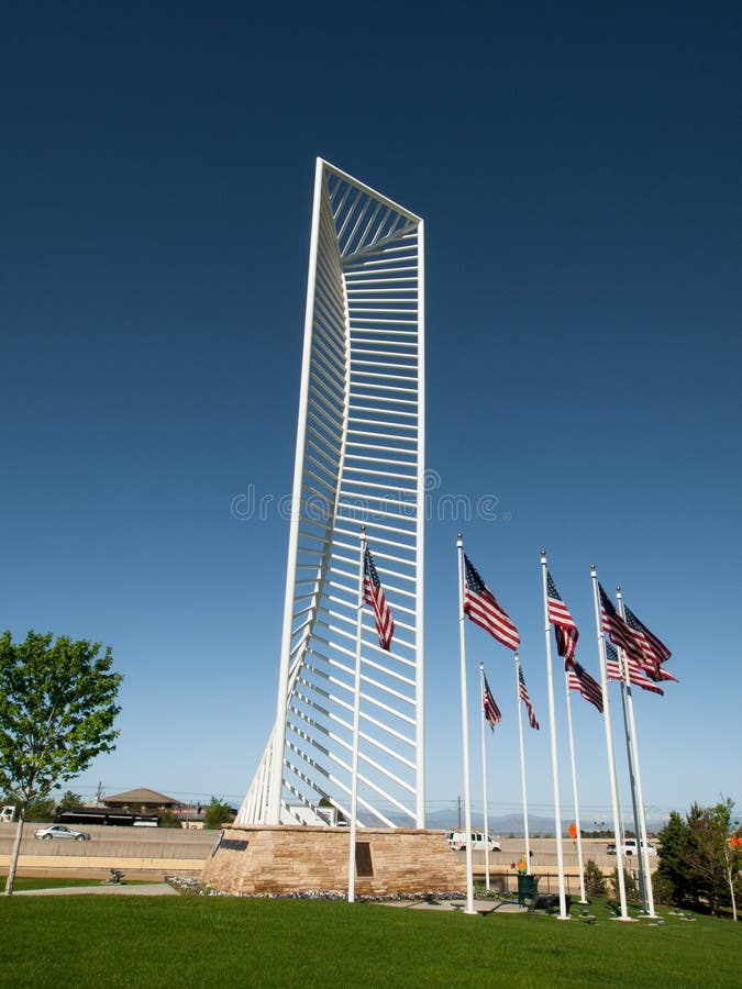Denver Tech Center Monument Editorial Image - Image of blue, colorado ...