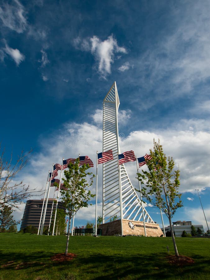 Denver Tech Center Monument Editorial Stock Image - Image of anthem ...