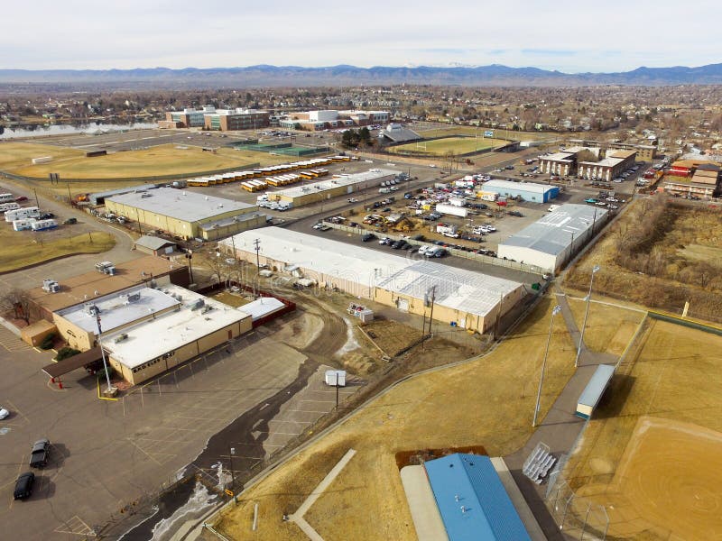 Denver Colorado stock image. Image of overview, suburb - 90496627