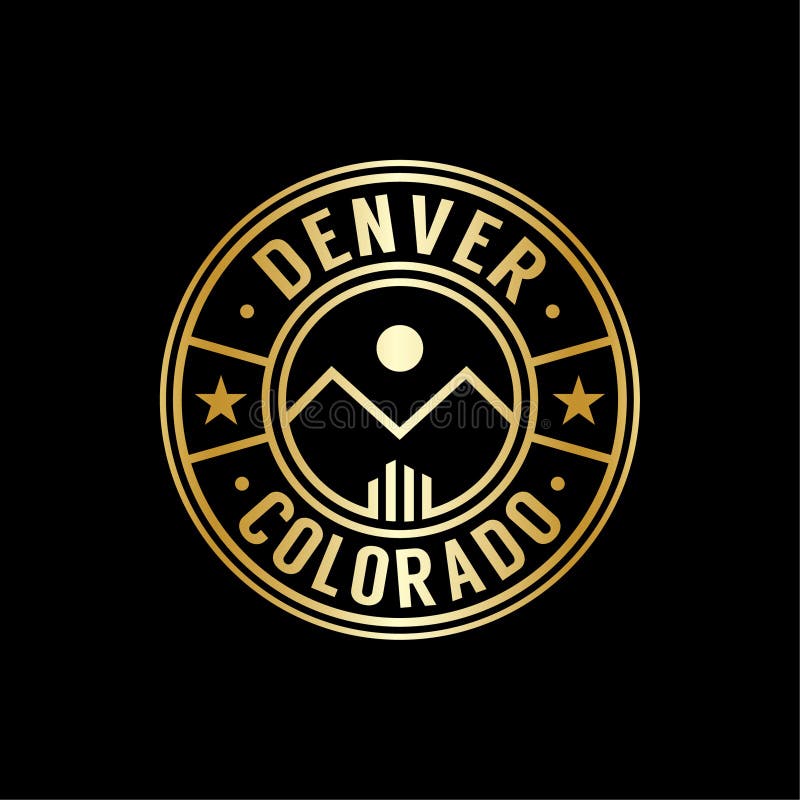 Denver Colorado Logo. Vector and Illustration. Stock Vector ...