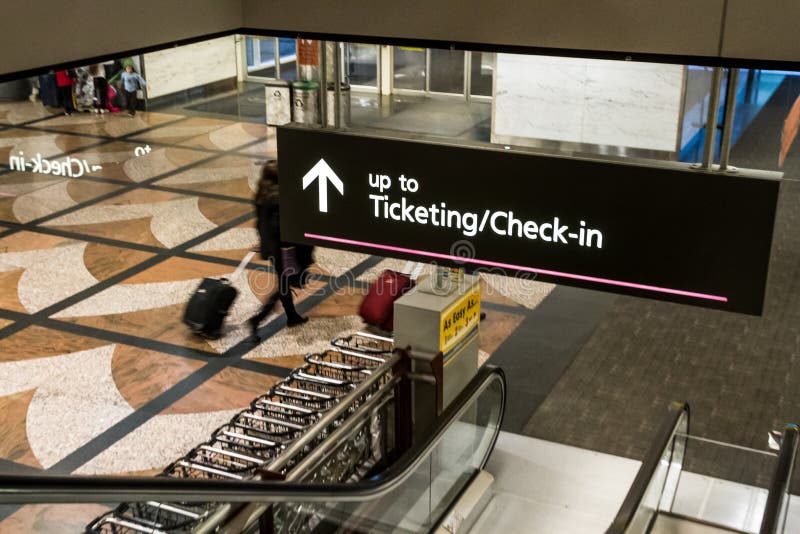 Denver International Airport Stock Photo - Image of denver ...