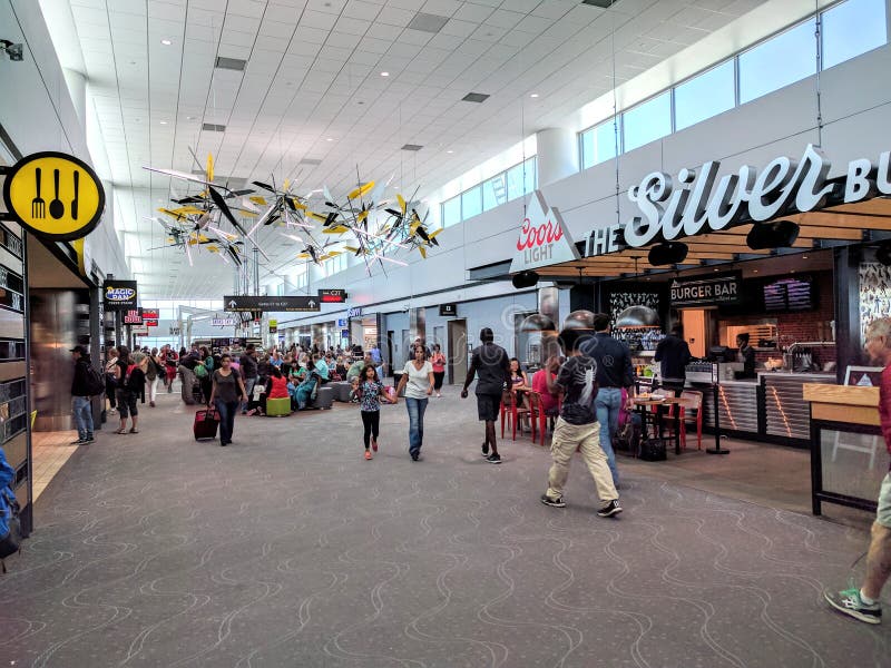 Denver International Airport Interior Editorial Image - Image of ...