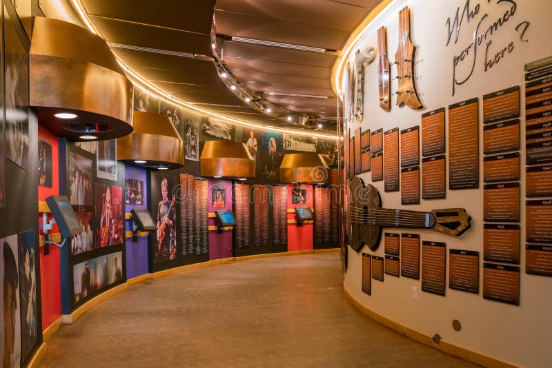 Interior View of the Red Rocks Colorado Visitor Center Editorial ...