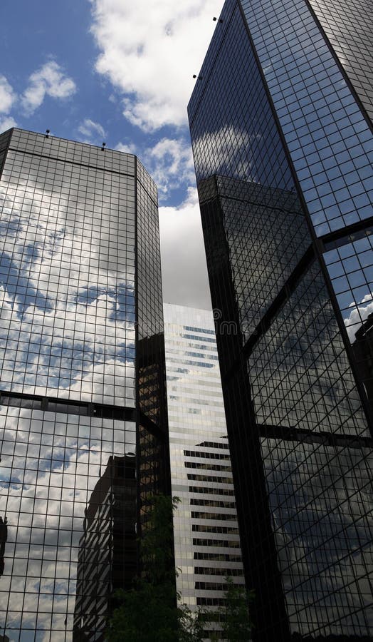 Denver Office Buildings stock image. Image of high, power - 2543729