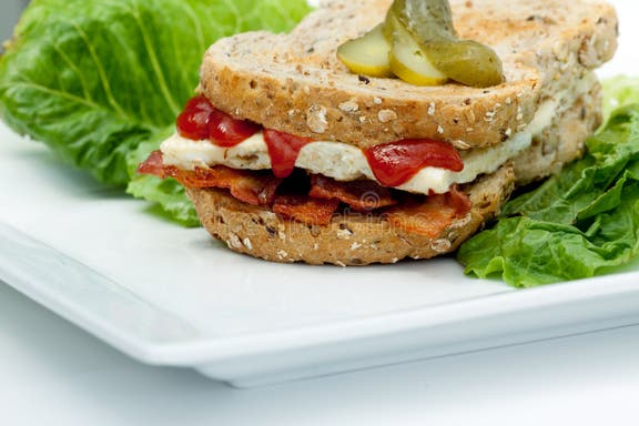 Denver Sandwich stock image. Image of roasted, eggs, omlet - 10827539