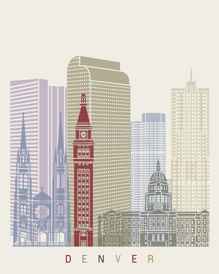 Denver Stock Illustrations – 3,529 Denver Stock Illustrations, Vectors ...