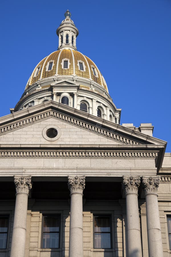 Denver - State Capitol Building Stock Image - Image of power, structure ...