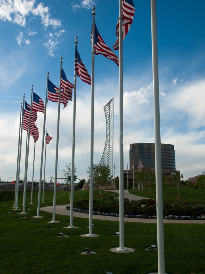 Denver Tech Center Monument Editorial Photography - Image of denver ...