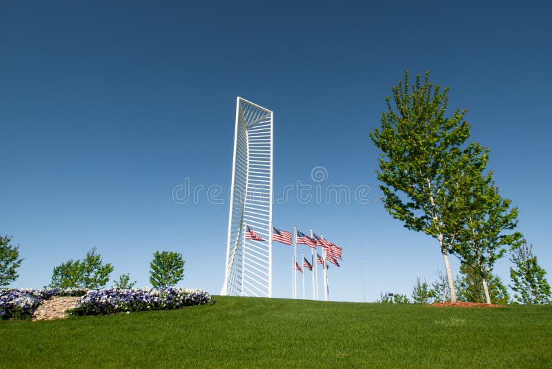Denver Tech Center Monument Editorial Photography - Image of sculpture ...
