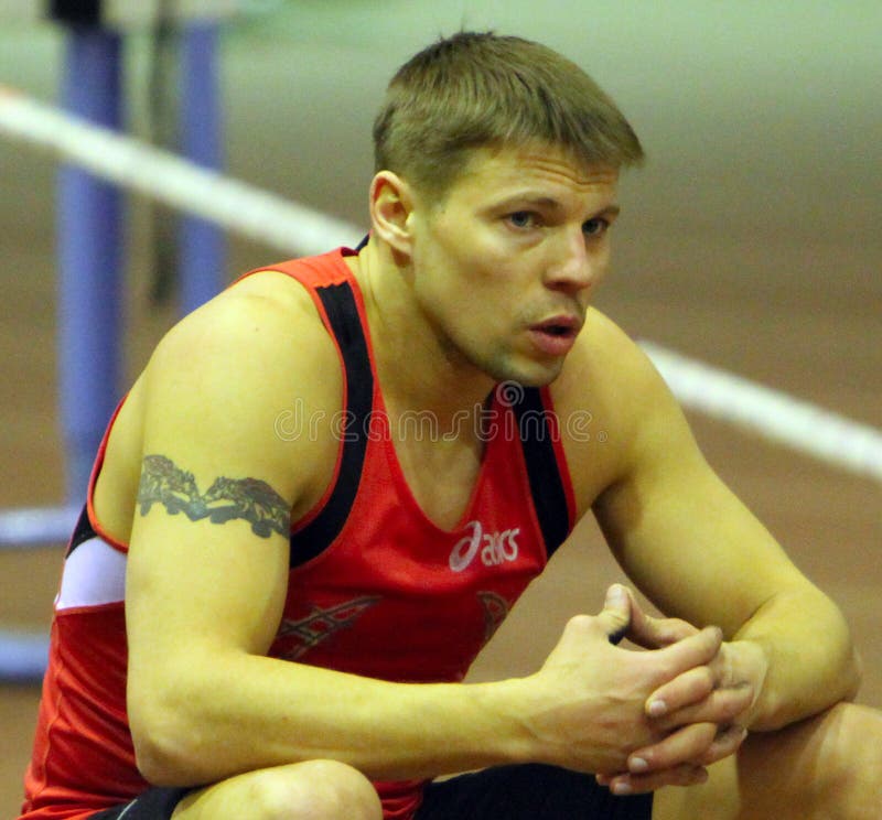 Denys Yurchenko on the Ukrainian Cup in Athletics Editorial Photo ...