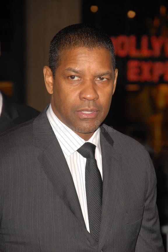 Denzel Washington editorial stock image. Image of book - 26356574