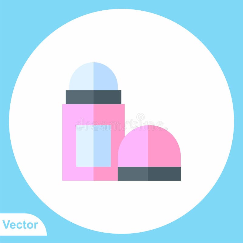 Deodorant symbol stock vector. Illustration of paint - 21450544