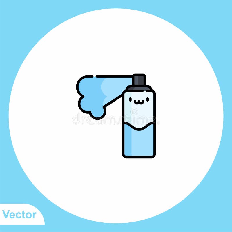 Deodorant Flat Vector Icon Sign Symbol Stock Illustration ... Deodorant Flat Vector Icon Sign Symbol Stock Illustration ...