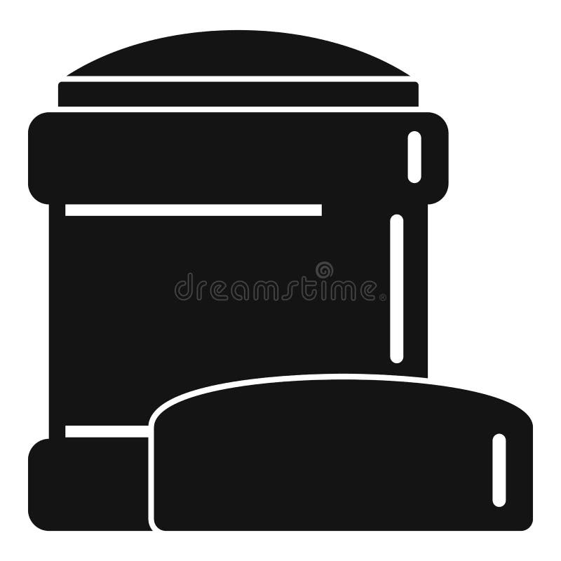 Deodorant Icon, Simple Style Stock Vector - Illustration of body, clean ...