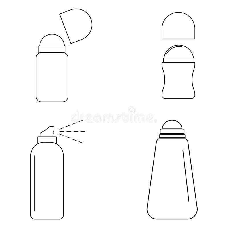 Woman Deodorant Stick Stock Illustrations – 130 Woman Deodorant Stick ...