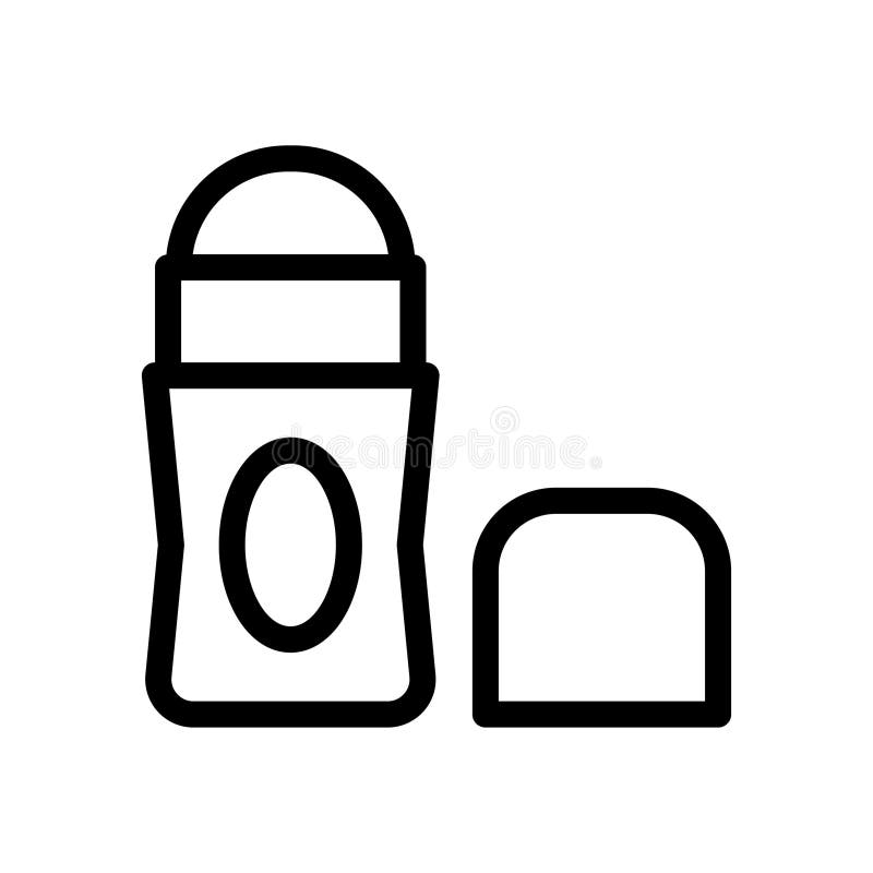 Deodorant Line Icon Illustration Vector Graphic Stock Vector ...