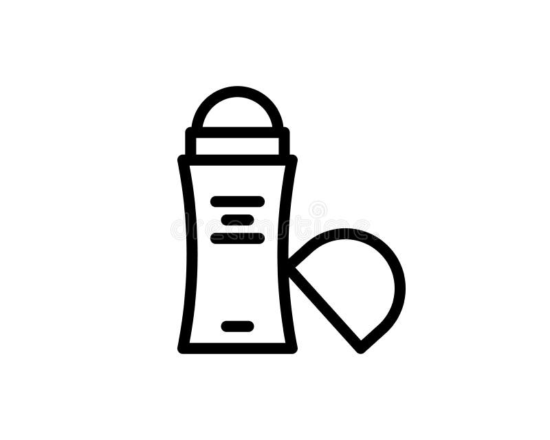 Deodorant Outline Icon. Linear Style Sign for Mobile Concept and Web ...