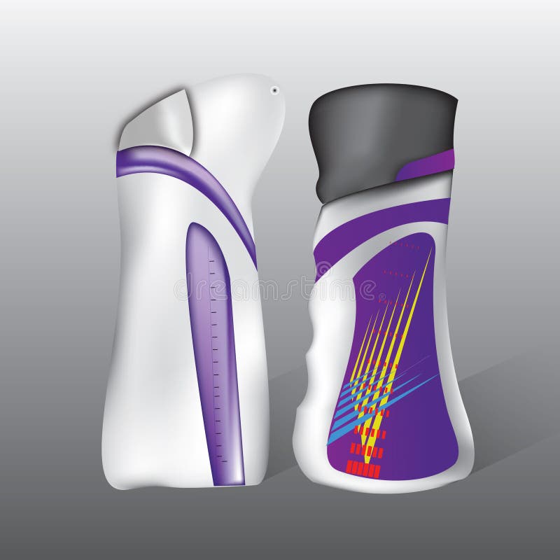 Deodorant Spray. Vector Illustration Decorative Design Stock Vector ...