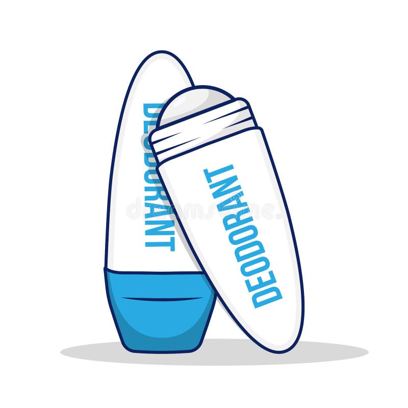 Deodorant Vector Illustration Icon on White Background for Web, Landing ...