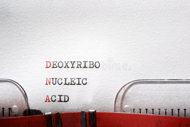 Deoxyribo nucleic acid stock photo. Image of magnified - 258331724