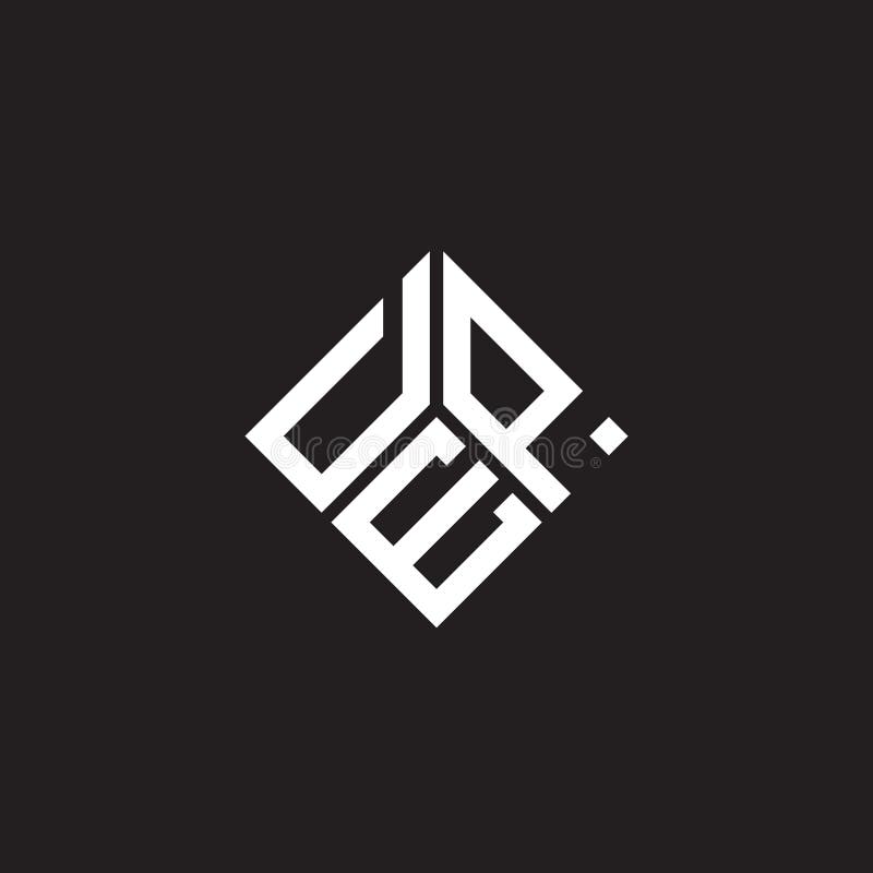 DEP Letter Logo Design on Black Background. DEP Creative Initials ...