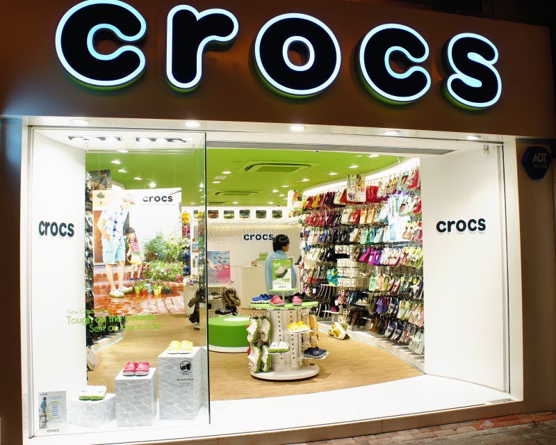 Tienda De Crocs En Hong-Kong Imagen editorial - Imagen de zapatos ... Tienda De Crocs En Hong-Kong Imagen editorial - Imagen de zapatos ...