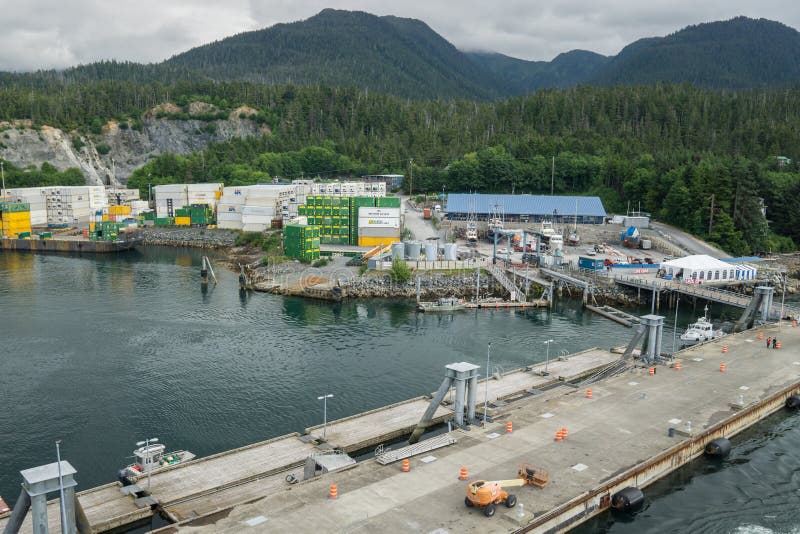 Departing Sitka editorial stock image. Image of sitka - 80821864