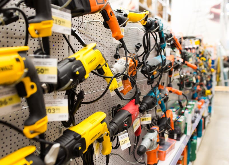 Department of Construction Electric Tools of Various Manufacturers ...