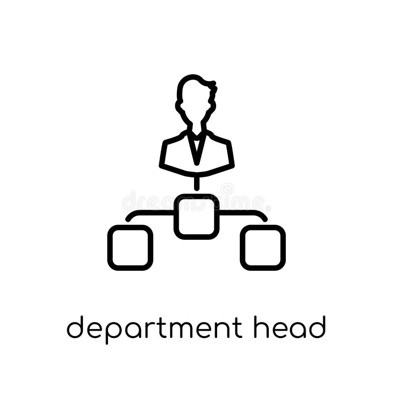 Department Head Icon. Trendy Department Head Logo Concept on White ... Department Head Icon. Trendy Department Head Logo Concept on White ...