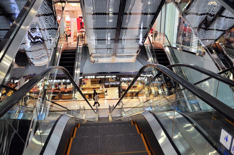 Inside View of Department Store Editorial Stock Photo - Image of enter ...