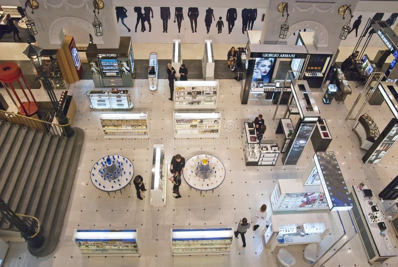 Department store editorial photography. Image of cosmetic - 27536997