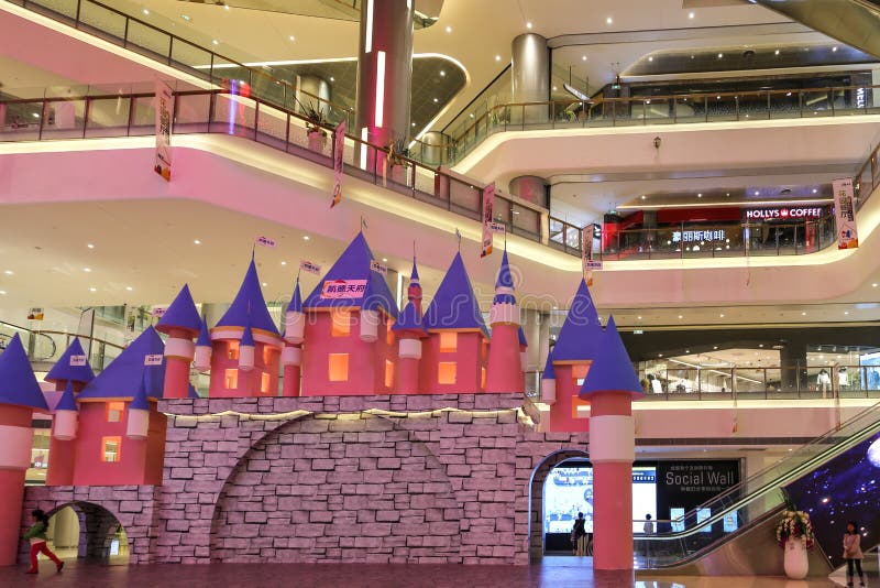 The Department Store in Chengdu,china Editorial Stock Photo - Image of ...