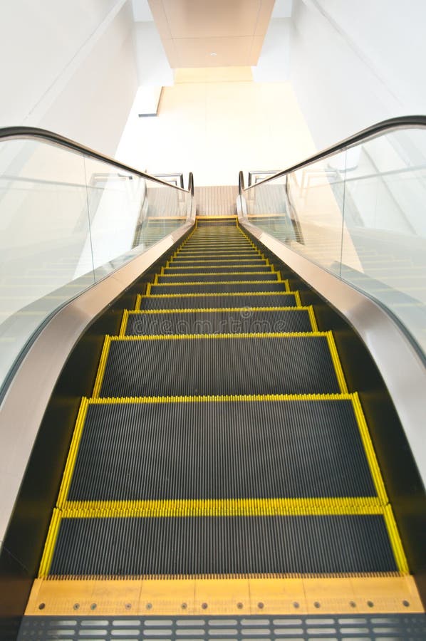 The Department Store Escalator Stock Image - Image of department ...