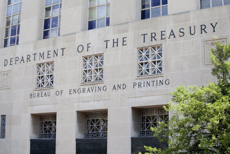 Department of the Treasury stock photo. Image of washington - 36275098